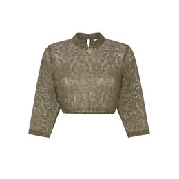 Stockerpoint Dirndlbluse Celine in olive | Gr.: 40