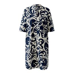 Oui H&auml;ngerkleid in white blue | Gr.: 38