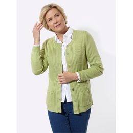 WITT WEIDEN Strickjacke in lindgr&uuml;n | Gr.: 42