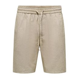 Only & Sons Only & Sons Herren ONLY & SONS Shorts &raquo;ONSLINUS 0007 COT LIN SHORTS NOOS&laquo; S, N-Gr