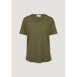 hessnatur T-Shirt Relaxed in goldoliv | Gr.: 48