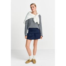 Rich & Royal Rich & Royal Pullover in marine wei&szlig; - 0001 | Gr.: S