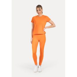 Smilodox T-Shirt Aurica Regular in Orange | Gr.: S