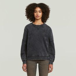 G-Star Raw G-Star Damen G-STAR Sweatshirt &raquo;Washed 3D Sleeve A line&laquo;, in Rundhalsform XL (42)