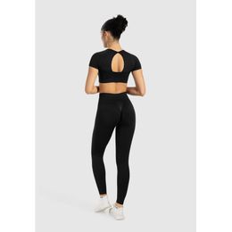 Smilodox Leggings Infinite Scrunch in Schwarz | Gr.: S