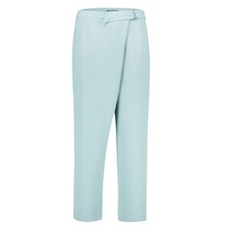 Zero Businesshose mit G&uuml;rtel in Silver Blue | Gr.: 36