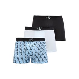 Calvin Klein Underwear Boxershorts Herren Gr&ouml;&szlig;e M himmelblau / pastellblau / schwarz