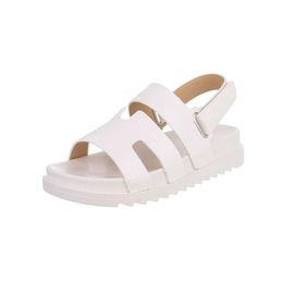 Ital-Design Sandale & Sandalette in Wei&szlig; | Gr.: 36