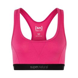 super.natural Merino Bra W TUNDRA220 SEMPLICE BRA in Pink | Gr.: M