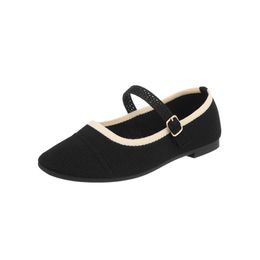 Ital-Design Ballerina in Schwarz | Gr.: 37