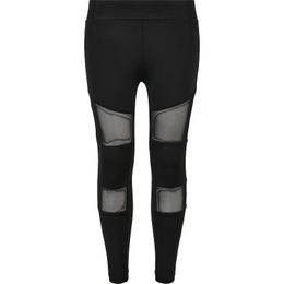 Urban Classics Damen Urban Classics Leggings &raquo; Damen Girls Tech Mesh Leggings&laquo; 158/164, Normalgr&ouml;&szlig;en