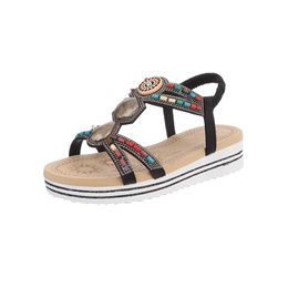 Ital-Design Sandale & Sandalette in Schwarz | Gr.: 39
