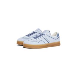 Tommy Jeans Damen Plateausneaker &raquo;THE GREENWICH&laquo; , Schn&uuml;rer, Halbschuh, Freizeitschuh mit Kontrastbesatz blau 41