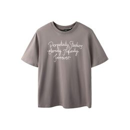 name it T-Shirt in Granite Grey | Gr.: 170-176