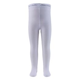 Sterntaler Strumpfhose Rippe in wei&szlig; | Gr.: 86