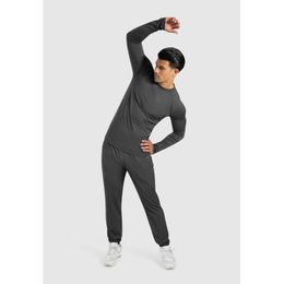 Smilodox Longsleeve Zeyn in Anthrazit | Gr.: XXL