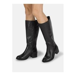 Felmini Wide Fit Stiefel in Schwarz | Gr.: 40