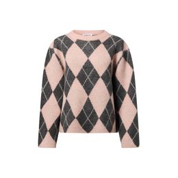EDITED Pullover Harriet Jumper in anthrazit altrosa - 0001 | Gr.: 38