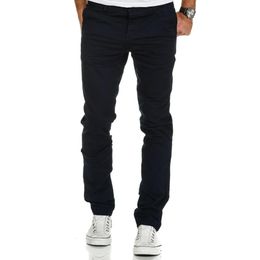REPUBLIX Slim Chino SERGINO in Navyblau | Gr.: W32/L32