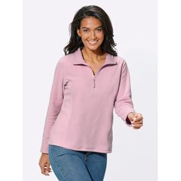 WITT WEIDEN Fleece-Shirt in ros&eacute; | Gr.: 36