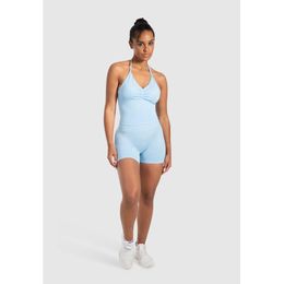 Smilodox Crop Top Malena in Hellblau | Gr.: L