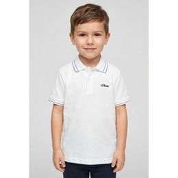 s.Oliver Junior Jungen s.Oliver Junior Poloshirt mit Logo-Stickerei, f&uuml;r Boys 116/122