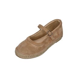 Espadrij l'orginale Espadrilles BALLERINE VELOUR in natur | Gr.: 39