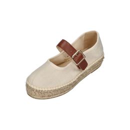 Espadrij l'orginale Espadrilles BALLERINE LINEN in natur | Gr.: 38