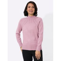 WITT WEIDEN Stehkragen-Pullover in ros&eacute; | Gr.: 38