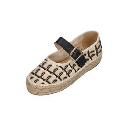 Espadrij l'orginale Espadrilles BALLERINE RETRO in bunt | Gr.: 38