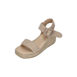 Espadrij l'orginale Sandaletten BETTY MONO HIGH in natur | Gr.: 39
