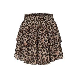 Cloud5ive Mini Skirt in brown/black | Gr.: XS