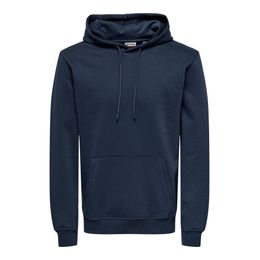 Only & Sons ONLY & SONS Kapuzenpullover in Blue Nights | Gr.: XL