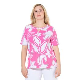 Ulla Popken Shirt in pink | Gr.: 50-52