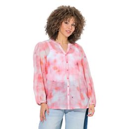 Ulla Popken Bluse in hibiskus-pink | Gr.: 58-60