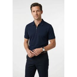 OLYMP Herren OLYMP Poloshirt unifarben, regular fit, casual, Jersey M