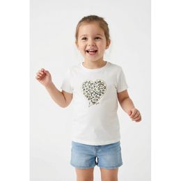 Kids Only M&auml;dchen KIDS Only T-Shirt &raquo;KOGLANY-NINA LIFE LOVE S/S TOP FR JRS&laquo; mit unterschiedlichen Motiven - je nach Bodyfarbe 110/116