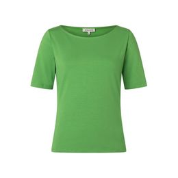 More & More More & More klassisches Basic-Kurzarmshirt in green | Gr.: 42