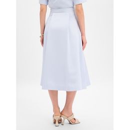 Marie Lund Faltenrock in hellblau | Gr.: 38