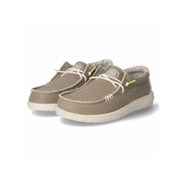 Hey DUDE Shoes Hey Dude Schn&uuml;rhalbschuh in beige | Gr.: 45