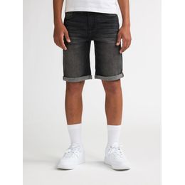 PETROL INDUSTRIES Bullseye Regular Fit Jeansshorts SanFelipe in Schwarz | Gr.: 128