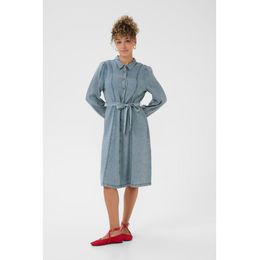 Cream Kleid CREllie Feminine in Seattle Mid Blu Denim | Gr.: 36