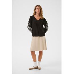 Cream Langarm-Bluse CRDanielle Regular fit in Pitch Black | Gr.: 36