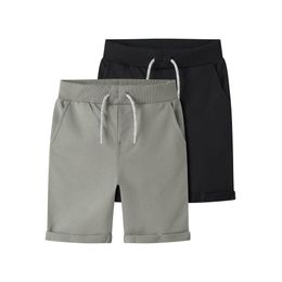 name it 2er-Pack Shorts in Shadow1 | Gr.: 110