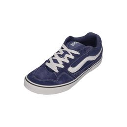 Vans Sneaker Low CALDRONE Suede Canvas in blau | Gr.: 49