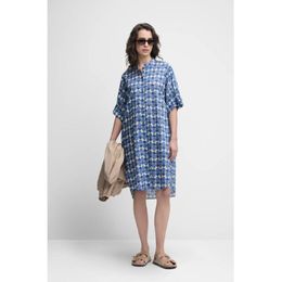 Cinque CIESENCE KLEID in Royalblau Gemustert | Gr.: 34
