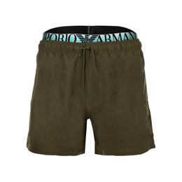 Emporio Armani Badeshorts 1er Pack in Oliv | Gr.: XL