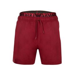 Emporio Armani Badeshorts 1er Pack in Burgund | Gr.: XXL