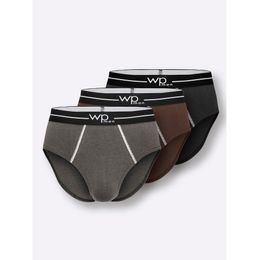 WITT WEIDEN Slip in anthrazit + schoko + schwarz | Gr.: 7