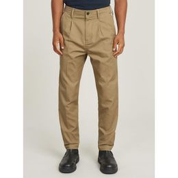 G-Star Raw G-Star Damen G-STAR Chinohose &raquo;Pleated Chino Relaxed Tapered&laquo; 28, L&auml;nge 32